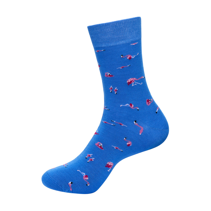 Comfy Socks Blue Flamingo - Comfyballs.no